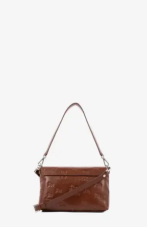 CAVALINHO Embossed Leather Handbag