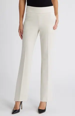 Anne Klein High Waisted Flare Trousers