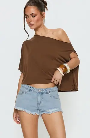 Princess Polly Posse Cutoff Denim Micro Shorts