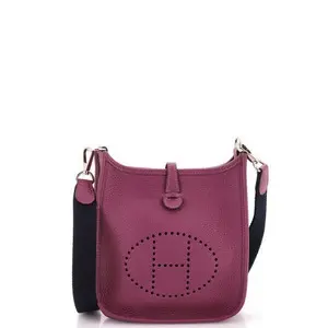 Hermès Evelyne Bag Gen Iii Clemence Tpm - Red
