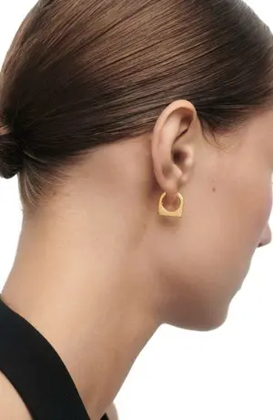 PDPAOLA New York Single Hoop Earring