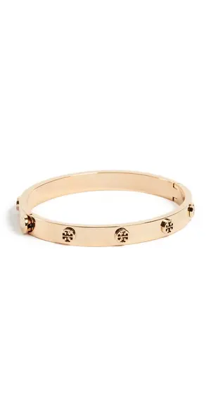 Tory Burch Icon Hinge Bracelet - Tory Gold