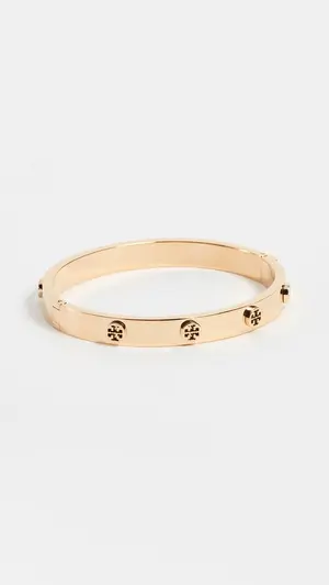 Tory Burch Icon Hinge Bracelet - Tory Gold