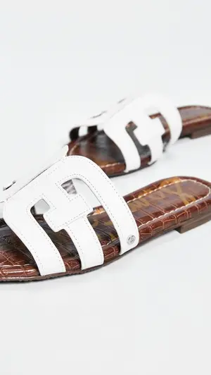 Sam Edelman Bay Slides - White