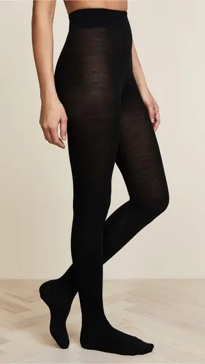 Falke Soft Merino Tights - Black
