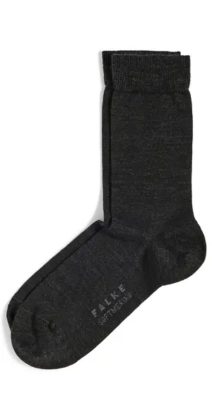 Falke Falke Soft Merino Socks Anthracite