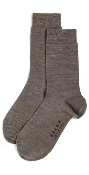 Falke Falke Soft Merino Socks Pebble - 5810