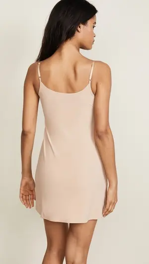 Commando Mini Cami Slip - Almond