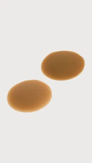 Commando Top Hats Nipple Concealers - Caramel