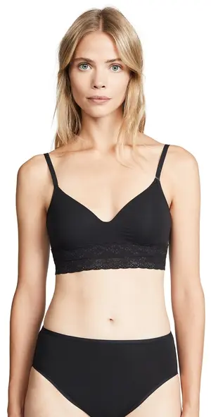 Natori NATORI Bliss Perfection Contour Soft Bra Black