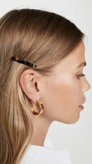 Alexandre De Paris Barrette Clip - Tokyo Tortoise