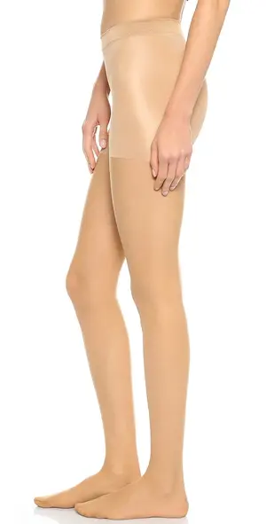 Wolford Individual 10 Control Top Tights - Gobi