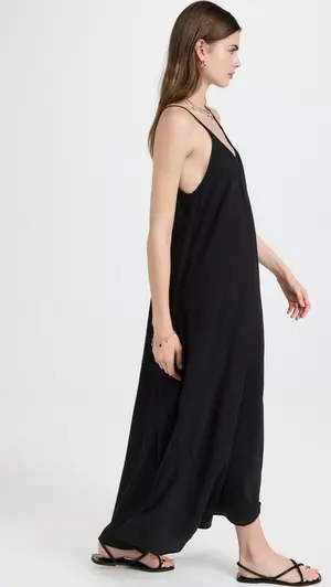 9seed Tulum Cover Up - Black