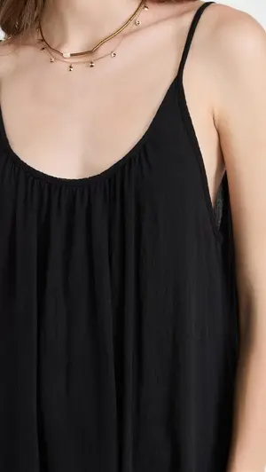 9seed Tulum Cover Up - Black