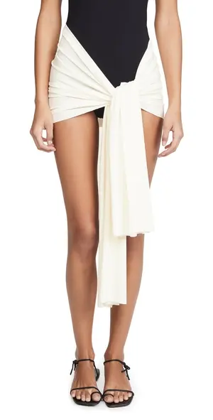 Norma Kamali Kamali Kulture Sarong - Ivory