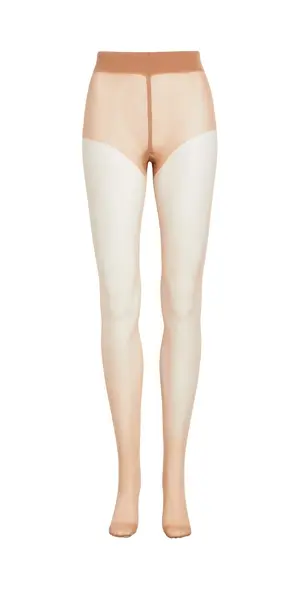 Wolford Seamless Pure 10 Tights - Gobi