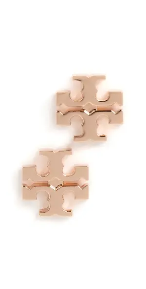 Tory Burch Tory Burch Logo Stud Earrings One-color