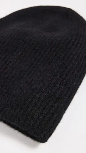 WHITE & WARREN Cashmere Beanie - Black