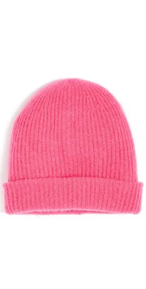 WHITE & WARREN WHITE & WARREN Cashmere Beanie Bright Rose