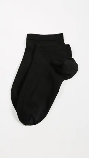 Wolford Sneaker Cotton Socks - Black