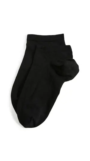 Wolford Sneaker Cotton Socks - Black