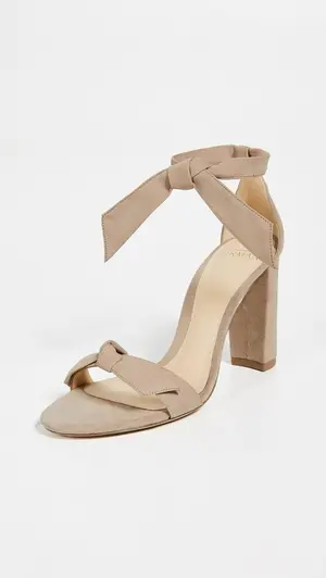 ALEXANDRE BIRMAN Clarita Block 90mm Sandals - Cameo