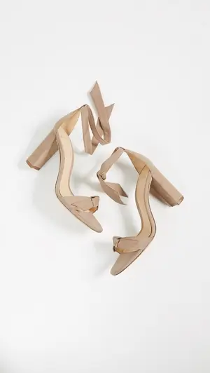 ALEXANDRE BIRMAN Clarita Block 90mm Sandals - Cameo