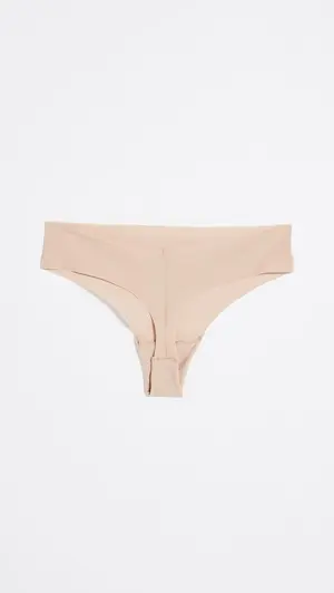 Calvin Klein Invisibles Thong 3-pack - Light Caramel