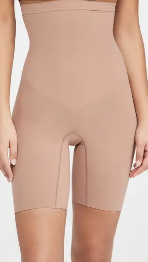 Spanx Higher Power Shorts - Cafe Au Lait