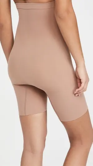 Spanx Higher Power Shorts - Cafe Au Lait