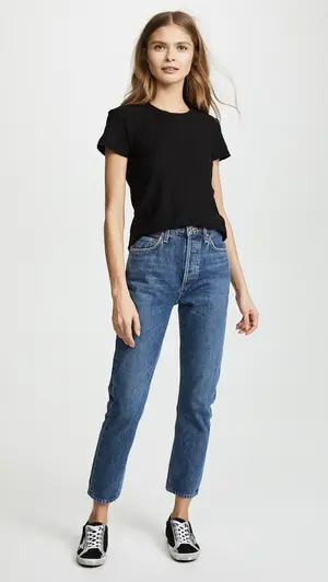 JAMES PERSE Slub Crewneck Tee
