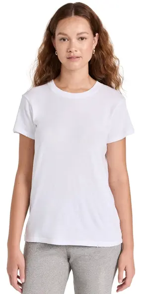The Great. The Slim Tee - True White