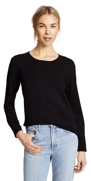 Monrow Crew Neck Sweatshirt