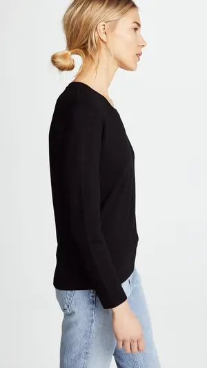 Monrow Crew Neck Sweatshirt