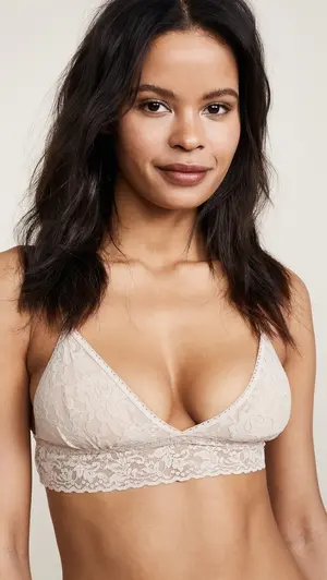 Hanky Panky Signature Lace Padded Bralette - Chai