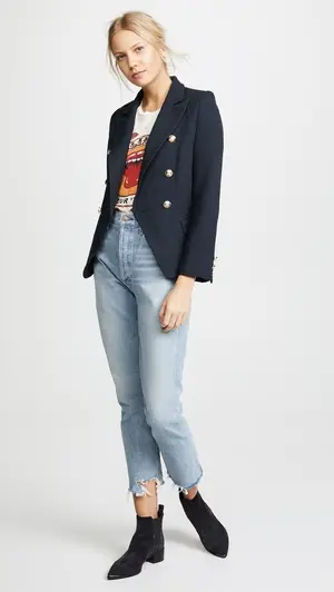 Lioness Palermo Blazer - Navy
