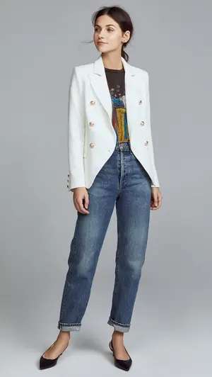 Lioness Palermo Blazer - White