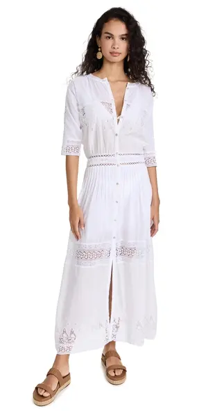 LoveShackFancy Beth Maxi Dress