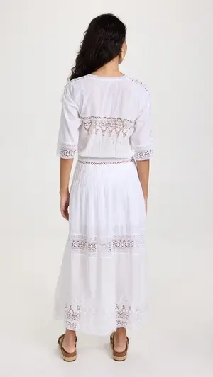 LoveShackFancy Beth Maxi Dress