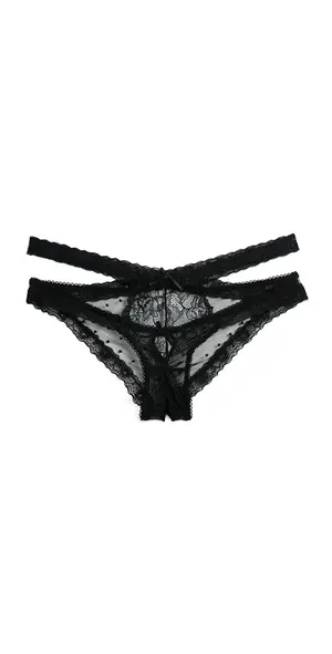 Honeydew Intimates Nichole Lace Panties - Black