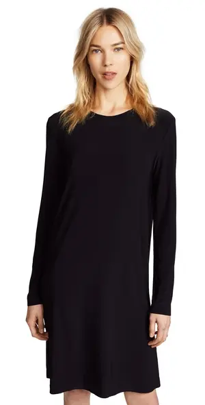 Norma Kamali Kamali Kulture Go Crew Neck Dress
