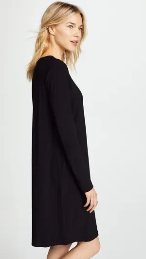Norma Kamali Kamali Kulture Go Crew Neck Dress