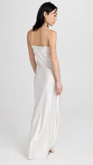 NILI LOTAN Cami Gown - Ivory