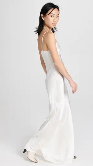 NILI LOTAN Cami Gown - Ivory