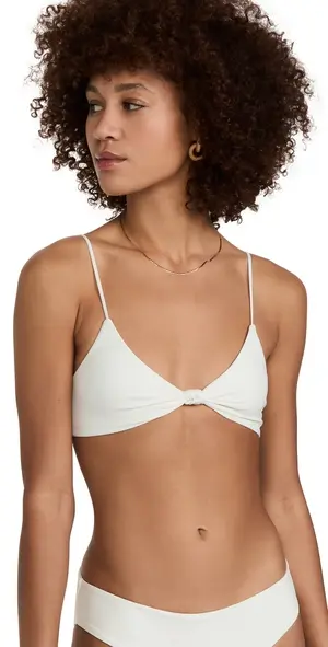 Mikoh Kaloko Bikini Top - Ecru