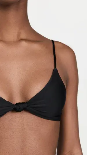 Mikoh Kaloko Bikini Top - Noir