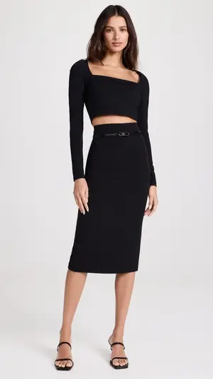Black Halo Jackie O Pencil Skirt