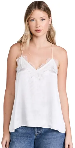Cami Nyc The Racer Top - White