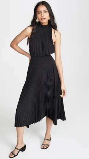 A.L.C. Renzo Plissé Dress