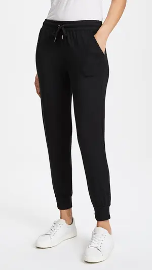 Splendid Brushed Sweatpants - Black